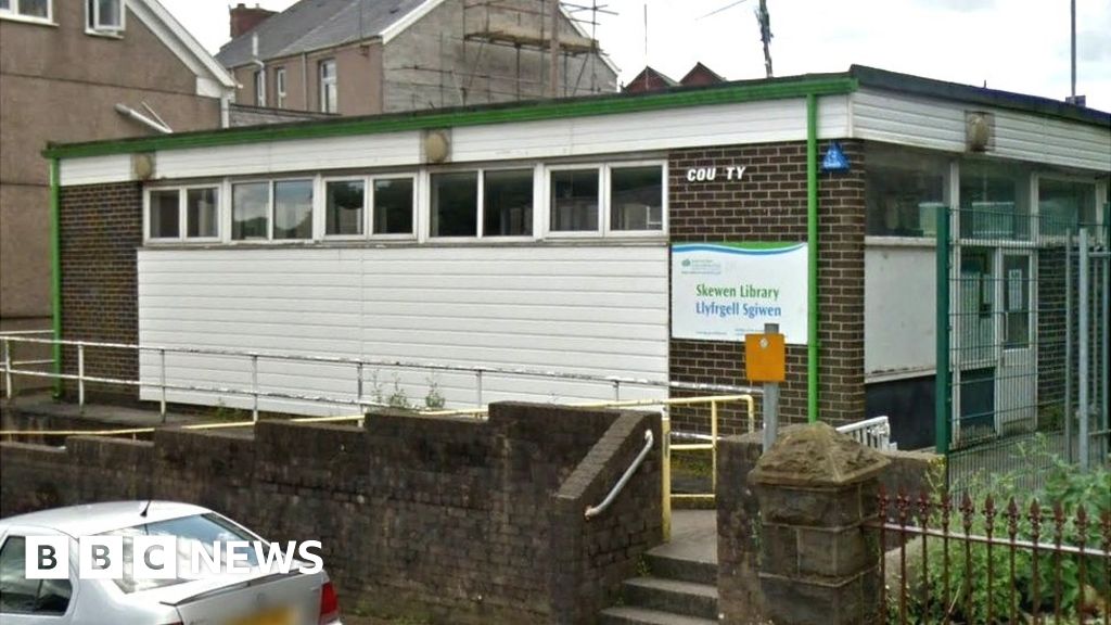 Library closure plans shelved by Neath Port Talbot Council - BBC News