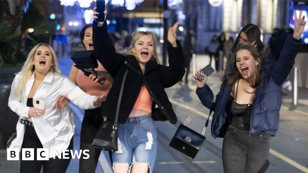Covid: Students in Wales able to enjoy first night out in 18 months ...