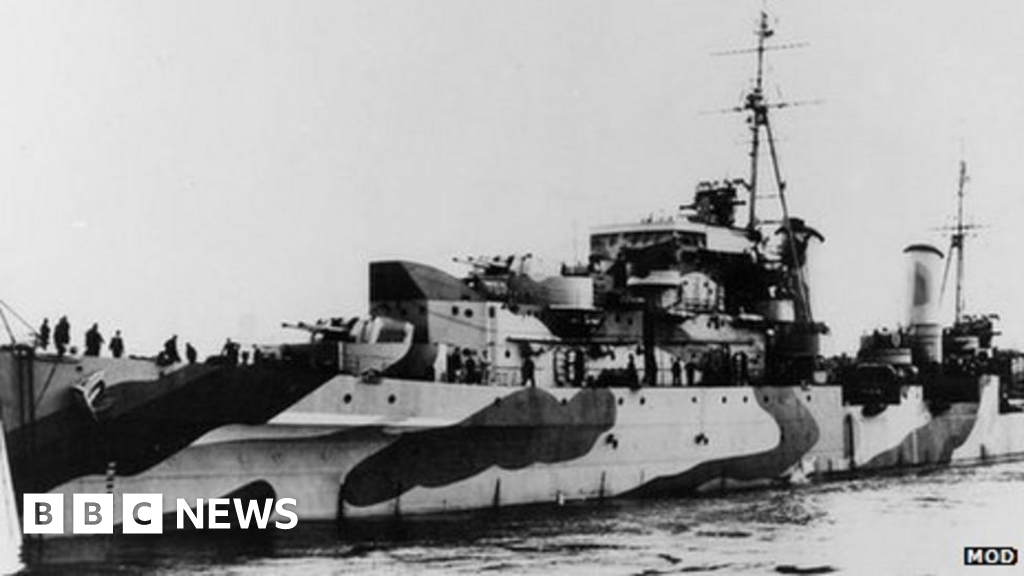 HMS Charybdis and Limbourne English Channel sinking remembered
