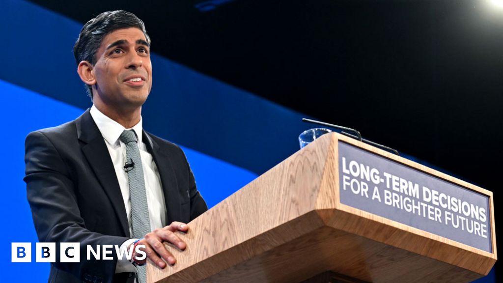 Tory conference: Six takeaways from Rishi Sunak's speech