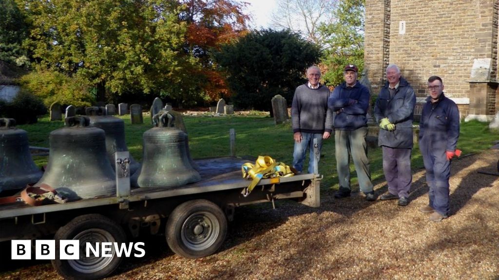 Steppingley church bells to peal again on Valentine's Day - BBC News