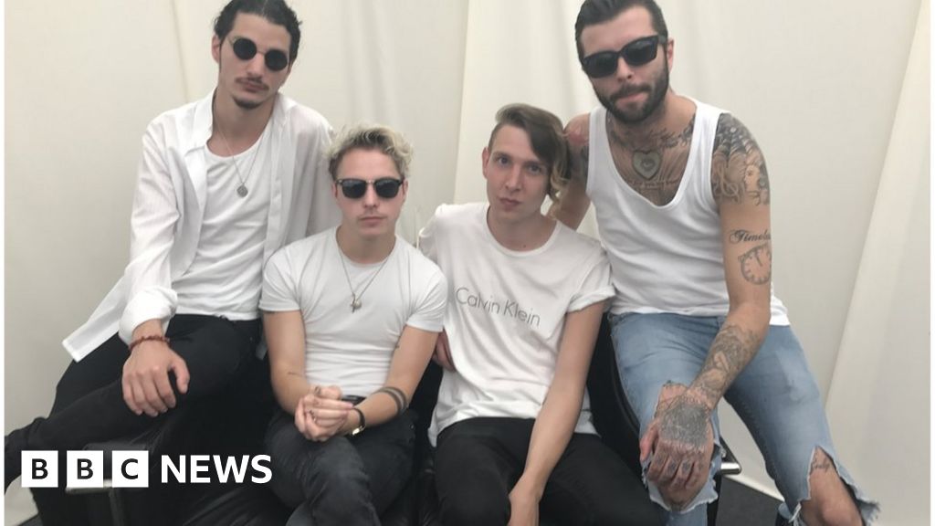 The Hunna: We've finally got our moment - BBC News