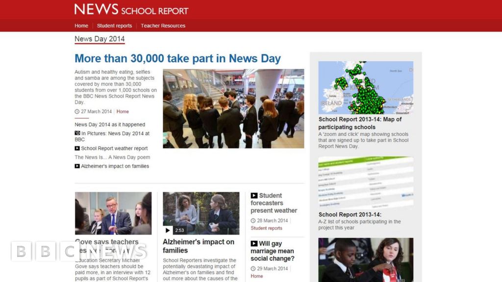 School Report Quiz of the Year: 2014 - BBC News