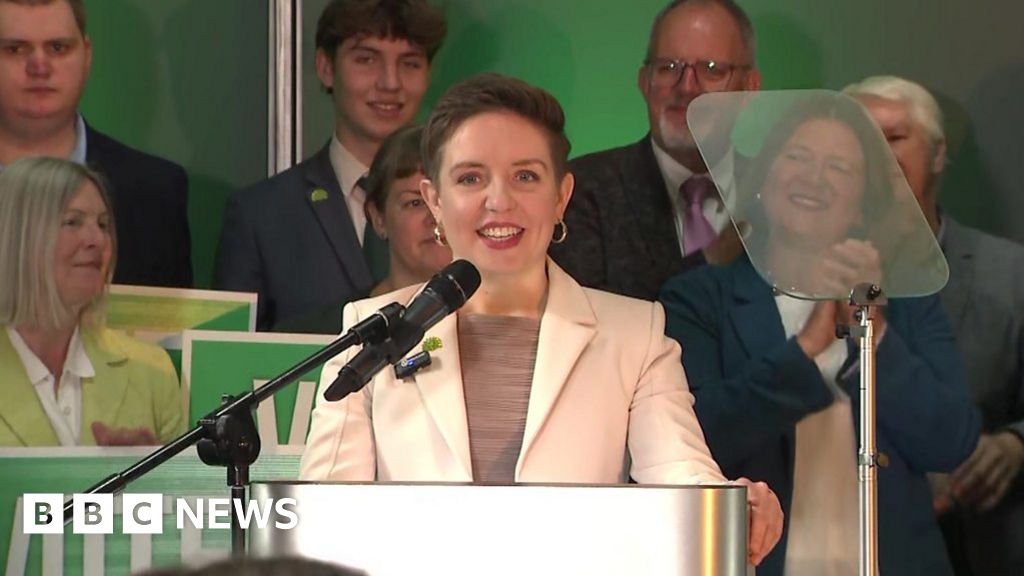 Greens launch campaign target of 'at least four' MPs - BBC News