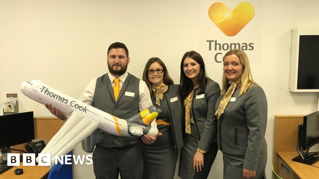 Former Telford Thomas Cook staff give holiday advice from cafe