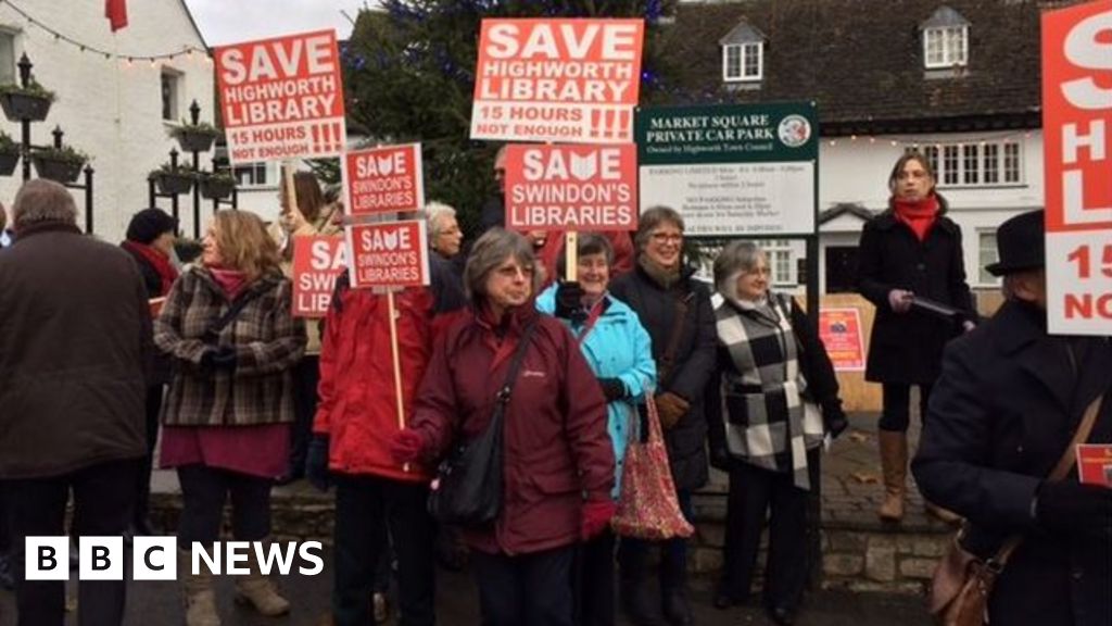 Swindon libraries campaigners 'need more time' - BBC News