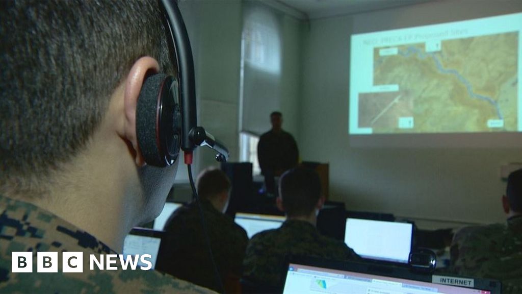 Joint UK - US army rehearsal staged in Edinburgh - BBC News