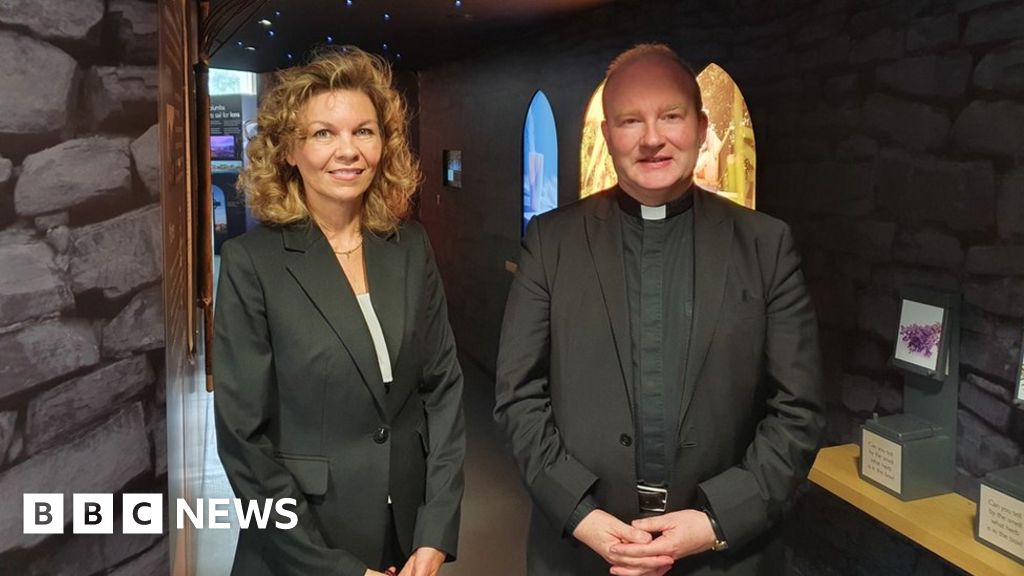 New tour of St Columba's Long Tower Church in Londonderry opens - BBC News