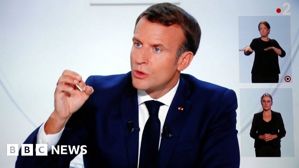 Coronavirus: Macron announces curfews in France to halt spread of Covid-19