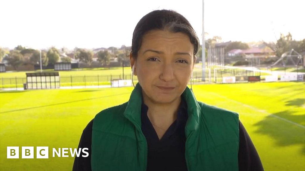 Moment BBC reporter sounds like 'Minnie Mouse' after on-air glitch