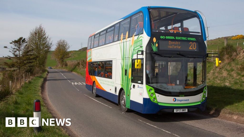 Stagecoach launches £2.1m Dundee and Angus bus fleet - BBC News