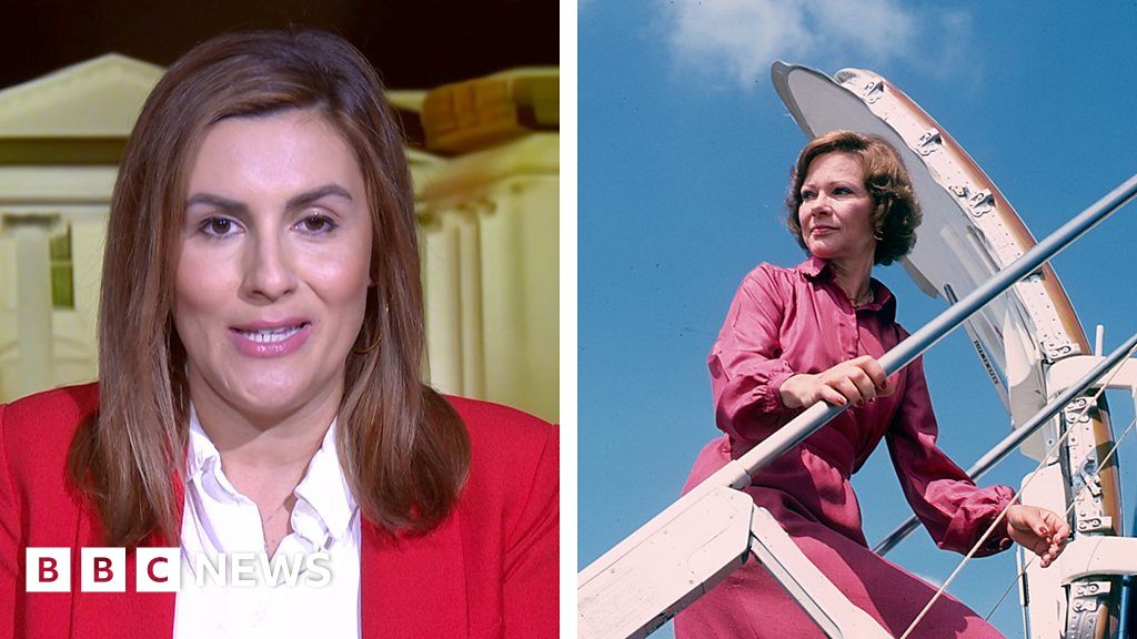 How Rosalynn Carter paved the way for Hillary Clinton - BBC News