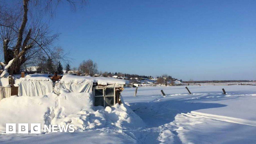 Siberian police demolish truants' home-made pub - BBC News