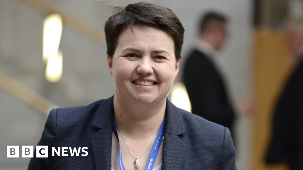 Why Ruth Davidson avoided writing memoirs - BBC News