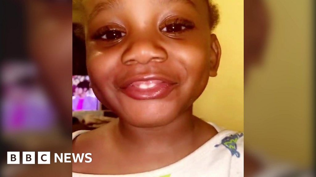 Kyrell Matthews: Video shows murdered toddler laughing with mum - BBC News