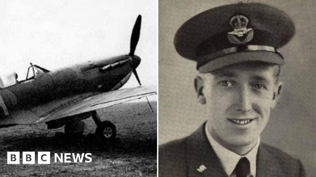 Spitfire crash pilot discovery: Permanent memorial unveiled - BBC News