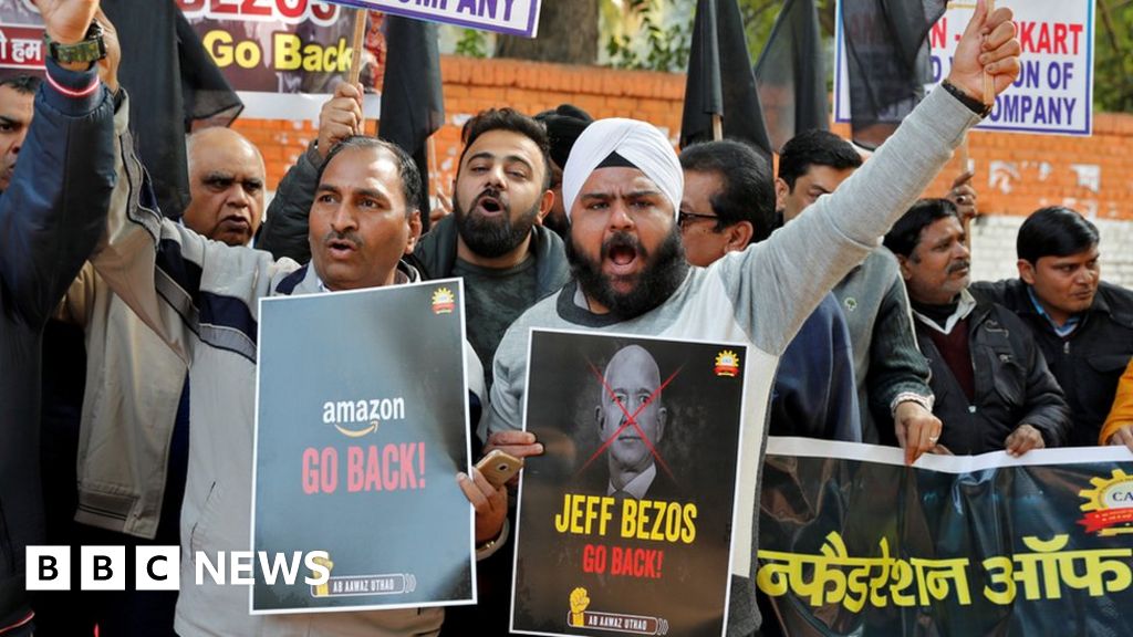 Why Amazon boss Jeff Bezos is feeling the chill in India