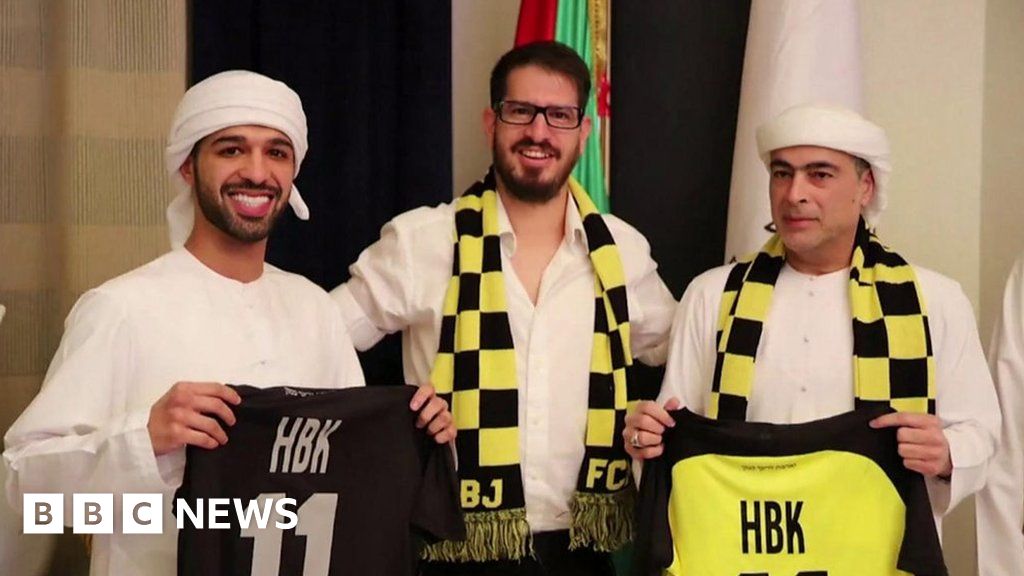 How UAE sheikh came to buy infamous Israeli football club - BBC News