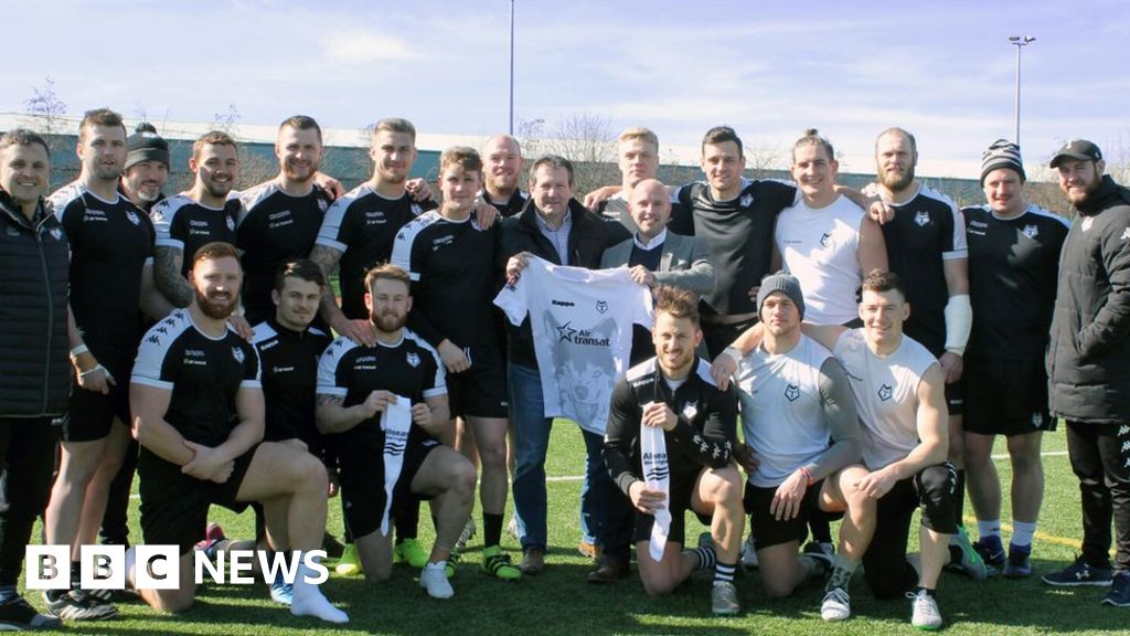 How the world's first transatlantic sports team works - BBC News
