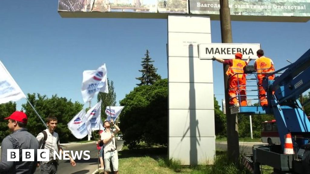 Life in Ukraine's rebel-held Donetsk - BBC News
