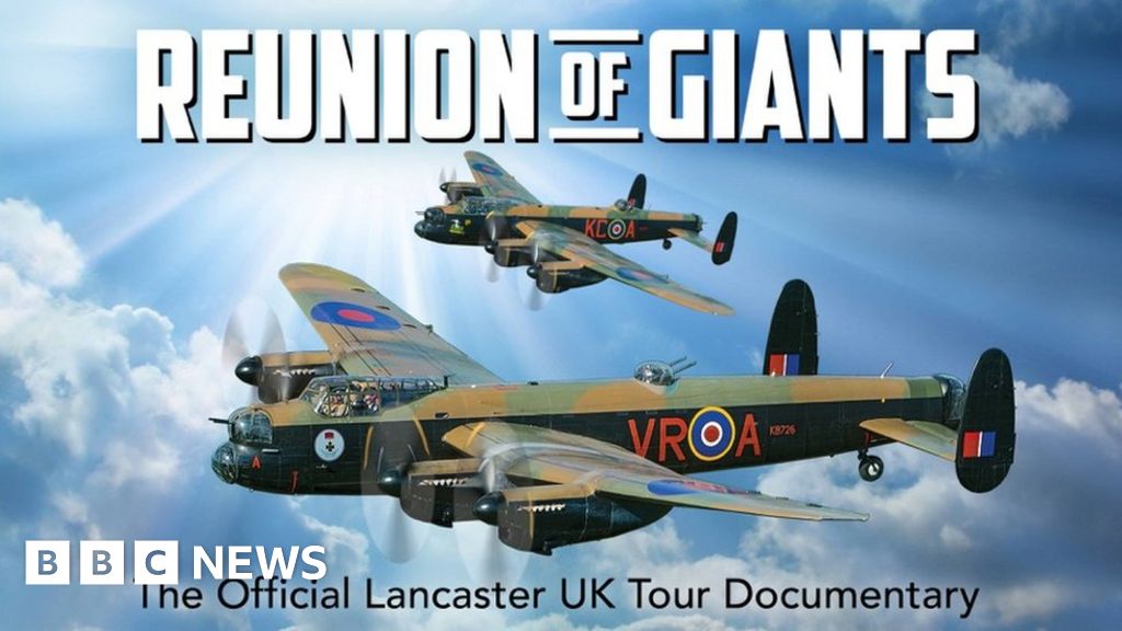 Lancaster bomber reunion film premieres in UK - BBC News