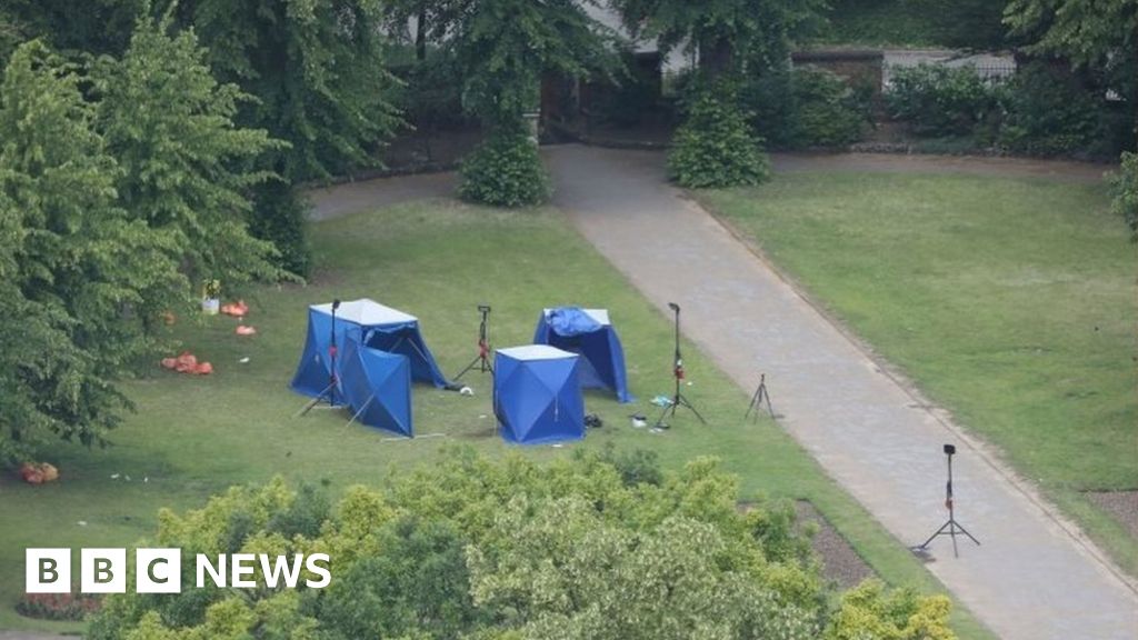 In pictures: Reading park stabbings - BBC News