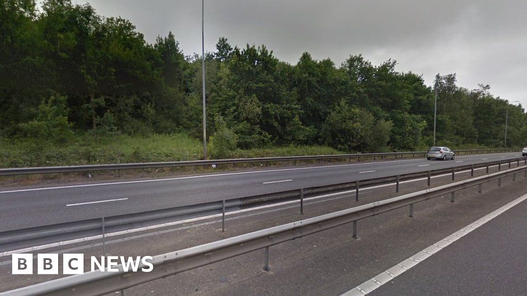 Three killed in crash with parked lorry on A2 - BBC News