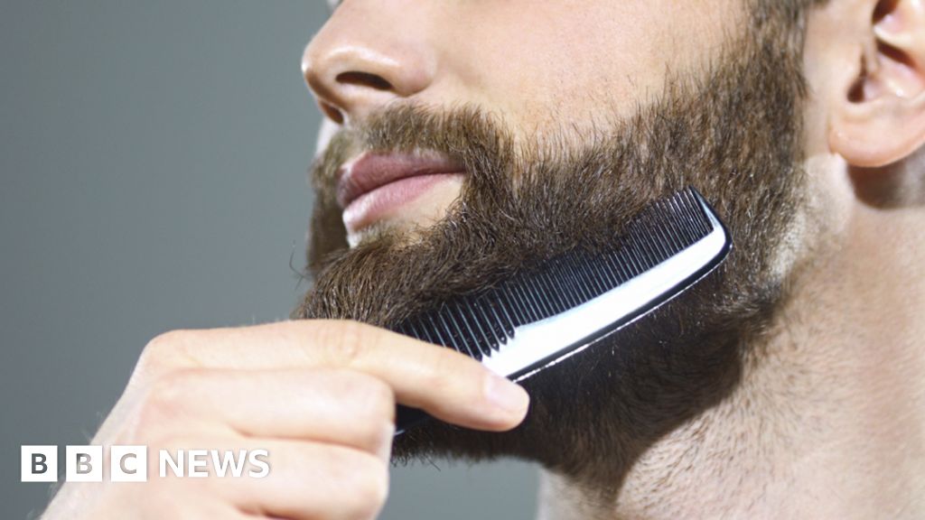 Beards hide antibiotic and can be good for your health - BBC News