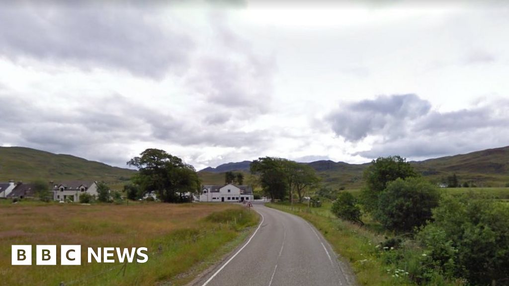Driver dies after car crash on A890 near Strathcarron Hotel - BBC News