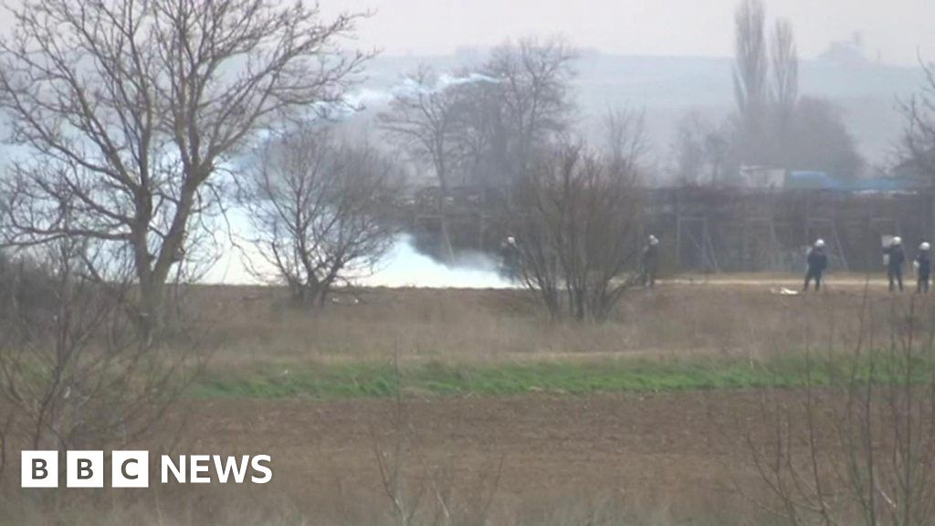Clashes on Turkey's border with Greece