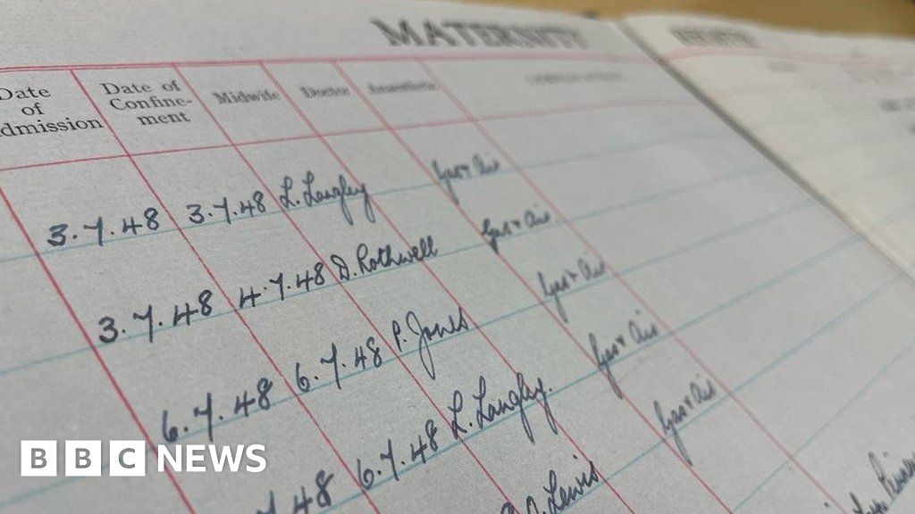 NHS at 75: Records from 1948 show changing women's healthcare - BBC News