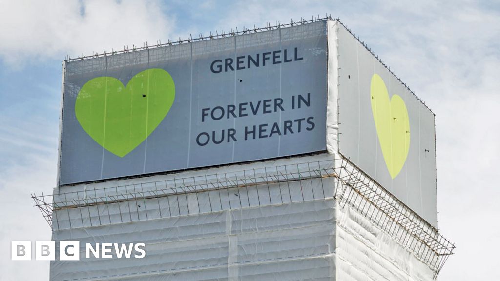 Grenfell Tower: Government to pay £200m for safer cladding - BBC News