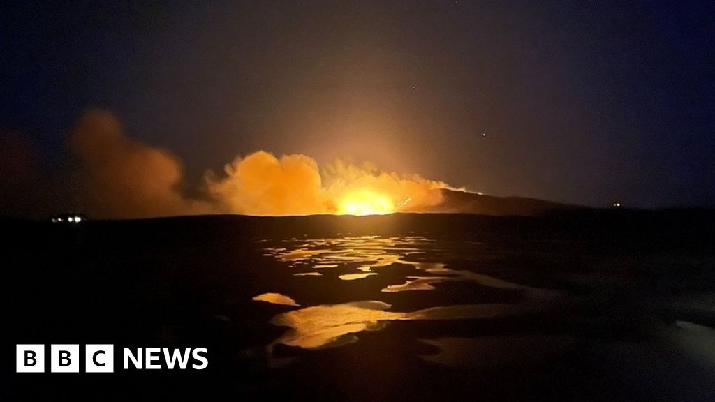 Crews battle wildfires in Western Isles and Highlands