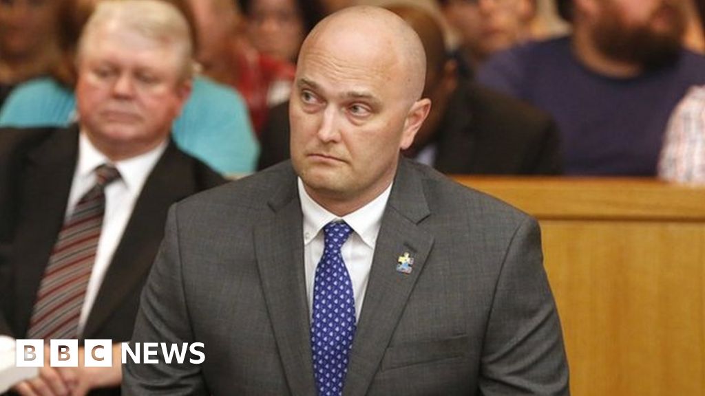 Roy Oliver: Ex-police officer jailed for Jordan Edwards shooting - BBC News