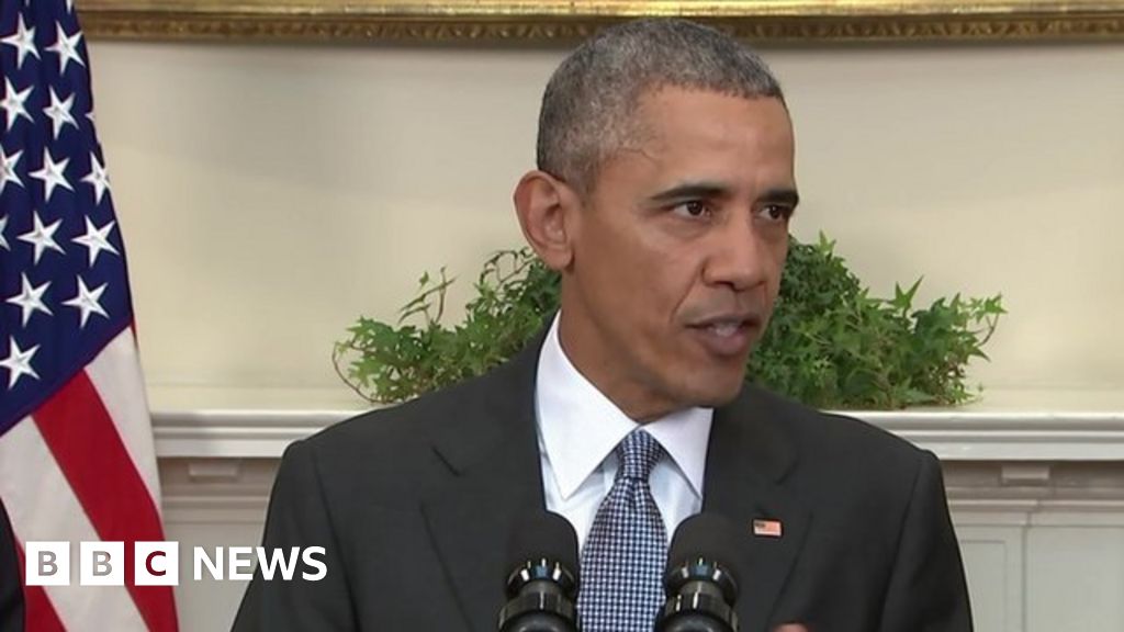 President Obama statement on Guantanamo Bay - BBC News