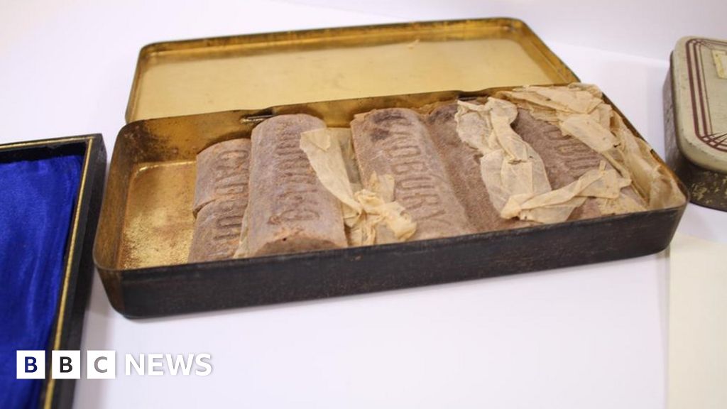 WW1 soldier's 103-year-old chocolate found