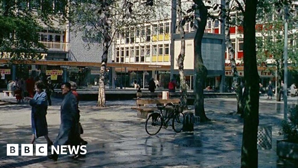 Stevenage at 70: A look back at the UK's first New Town - BBC News
