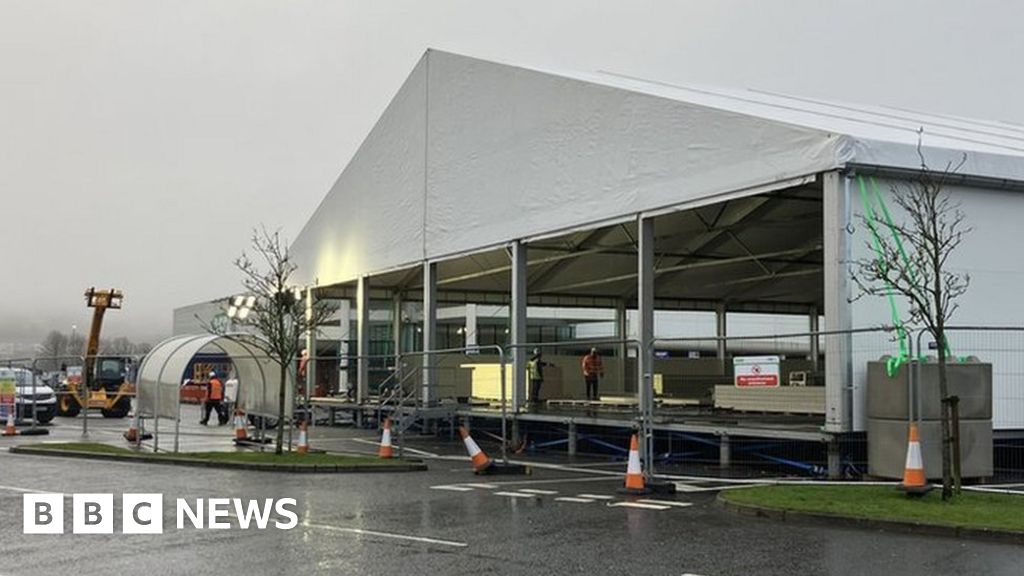Downpatrick: Asda plans temporary store after flood damage - BBC News