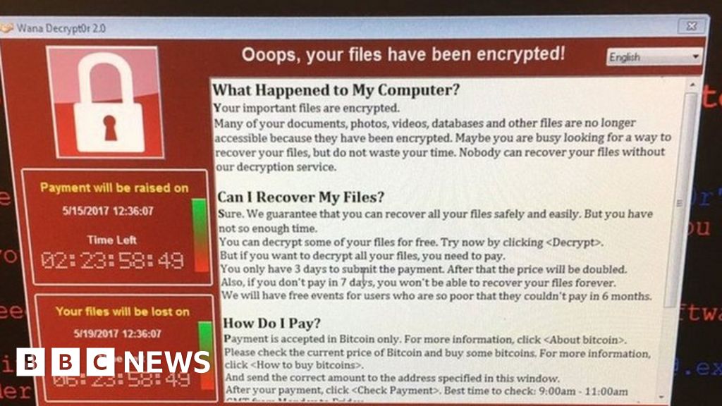 NHS cyber-attack: More ransomware cases 'likely on Monday' - BBC News
