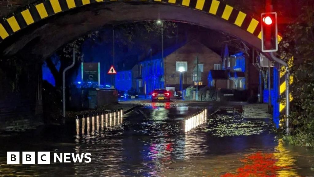 Storm Bert causes road closures in Leicestershire and Rutland