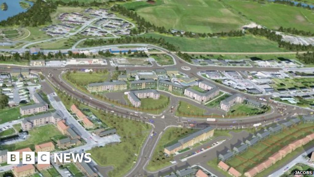 Haudagain roundabout work in Aberdeen 'to take two years' - BBC News