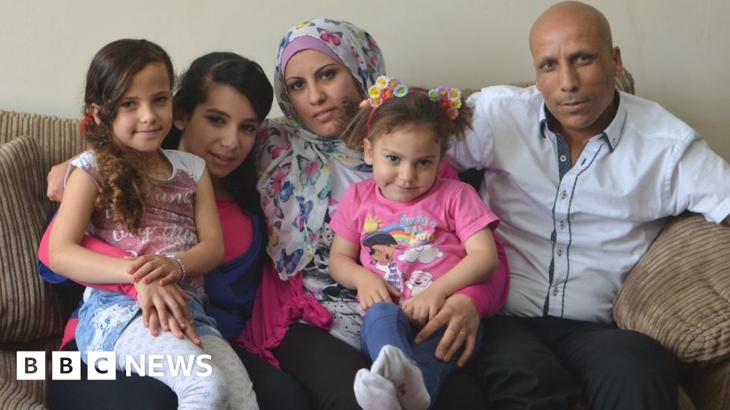 From Syria to Bradford: A refugee family's tale - BBC News