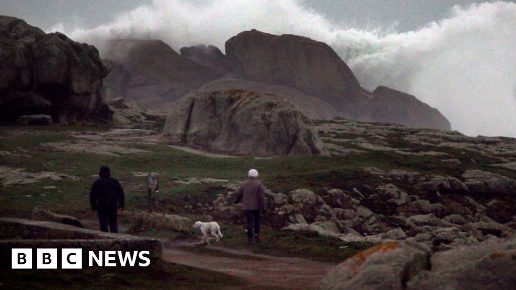France and Switzerland hit by Storm Eleanor
