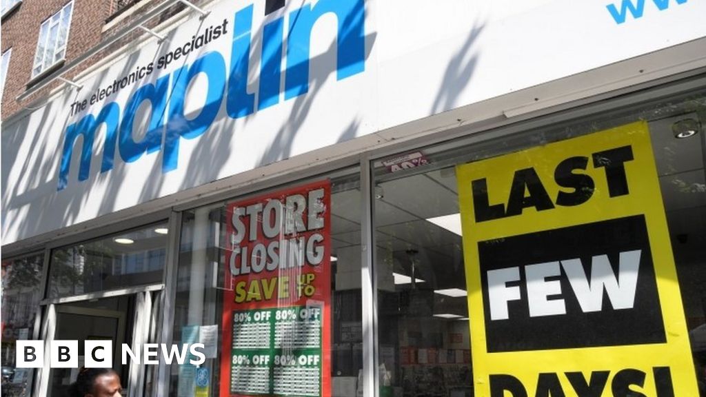 Maplin chain now completely closed - BBC News