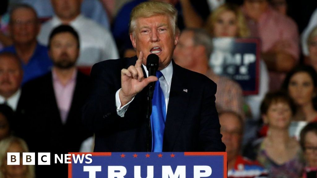 Donald Trump says black communities 'in worst shape ever' - BBC News