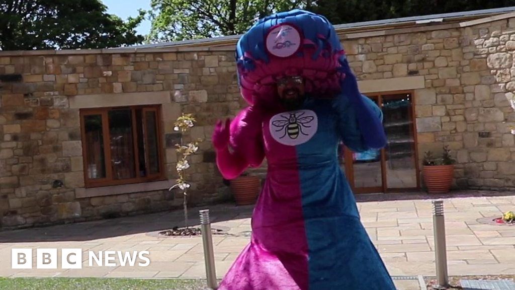 Big Pink Dress: Colin Burgin-Plews raises thousands for charities