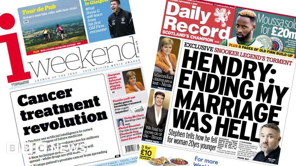 The papers: Cancer treatment 'revolution' - BBC News