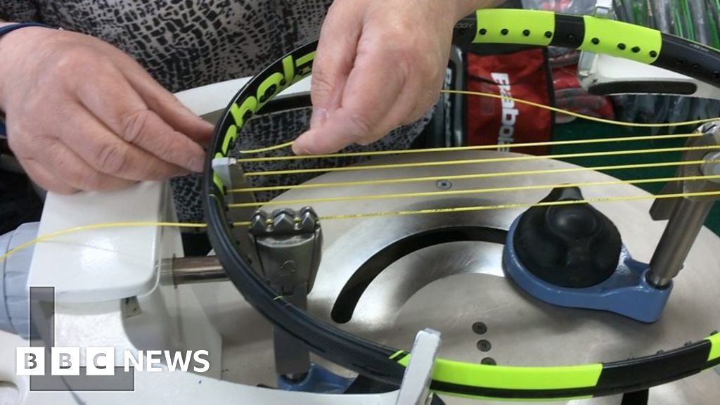 The Worcestershire tennis racquet stringer to the stars - BBC News