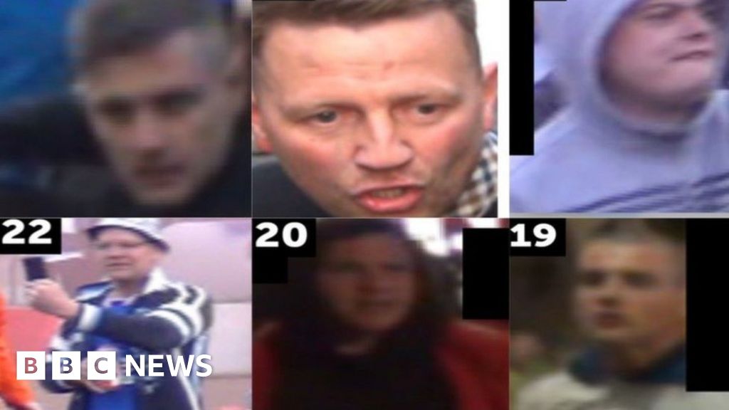 Rangers fan disorder images released by police