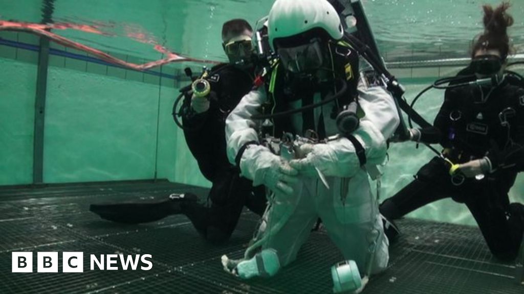 How astronauts train for space missions - BBC News